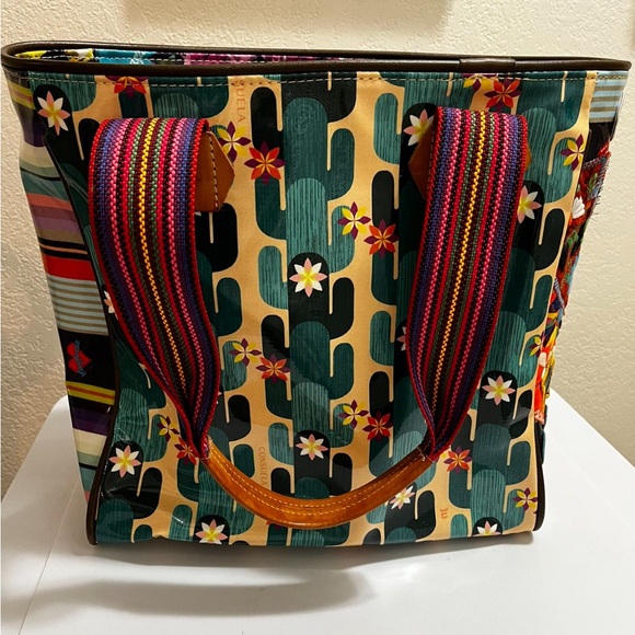 Consuela | Bags | Consuela Dezi Tote Bag Cactusflowersstripes | Poshmark